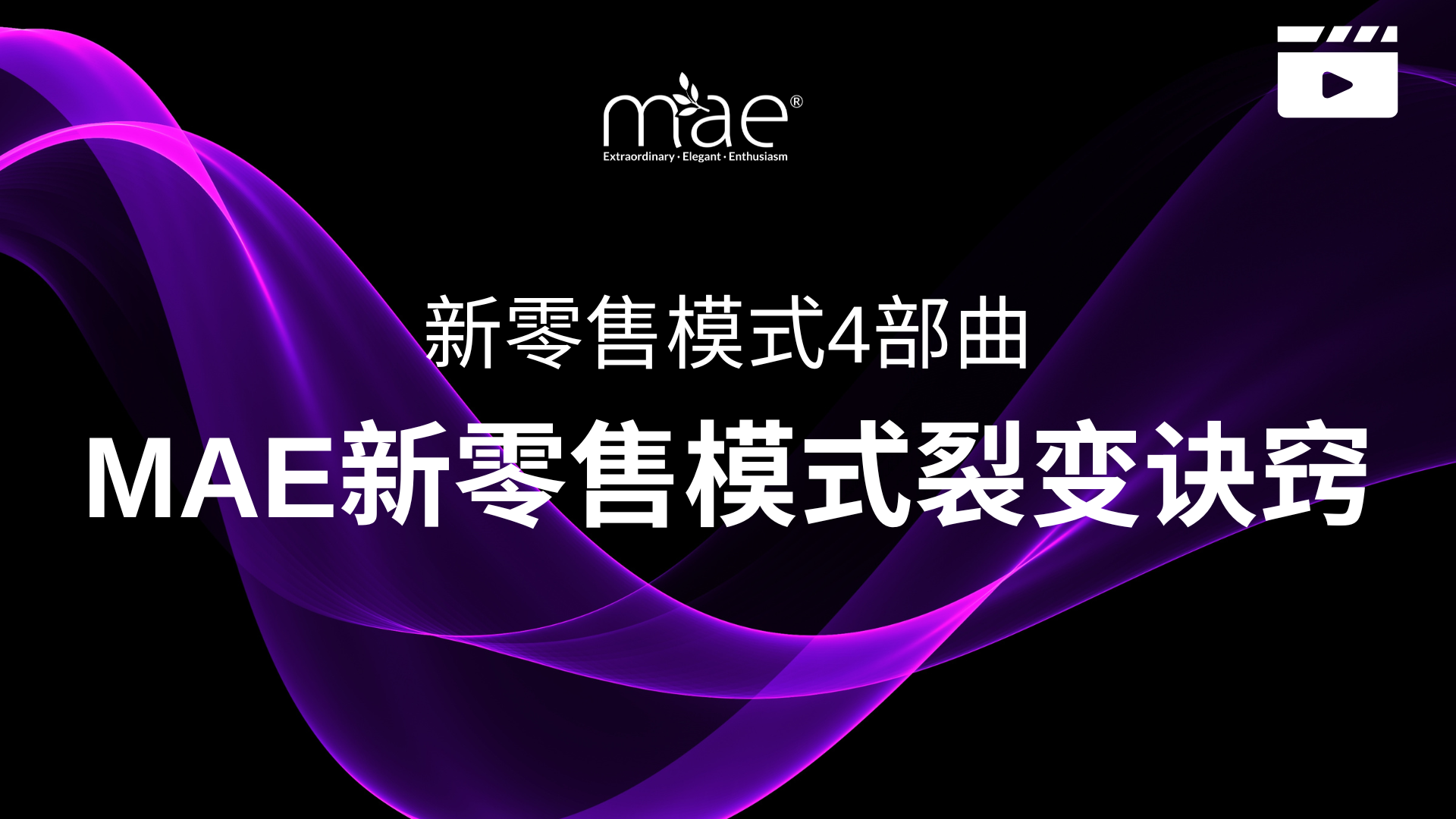 MAE GLOBAL - MAE TRAINING